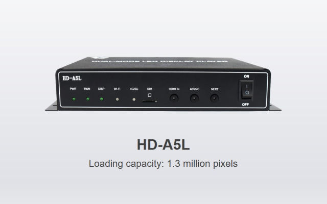 HUIDU HD-A5L Full Color LED Display Screen Dual-model Control Box