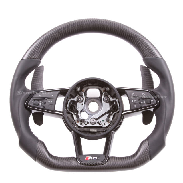 Carbon Fiber Steering Wheel for Audi S3/RS3 S4/RS4 S5/RS5 S6/RS6 S7/RS7 ...