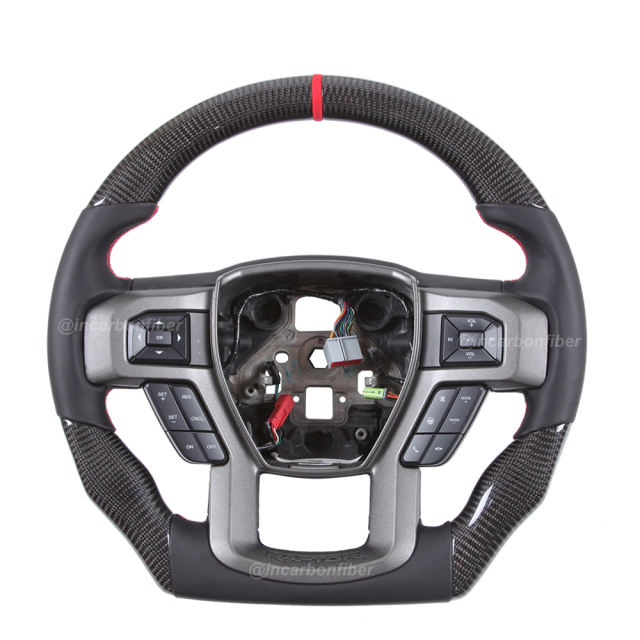 Carbon Fiber Steering Wheel for Ford F-150/Raptor