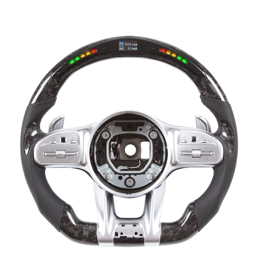 LED Steering Wheel for Mercedes Benz A-Class, C-Class, E-Class, S-Class ...