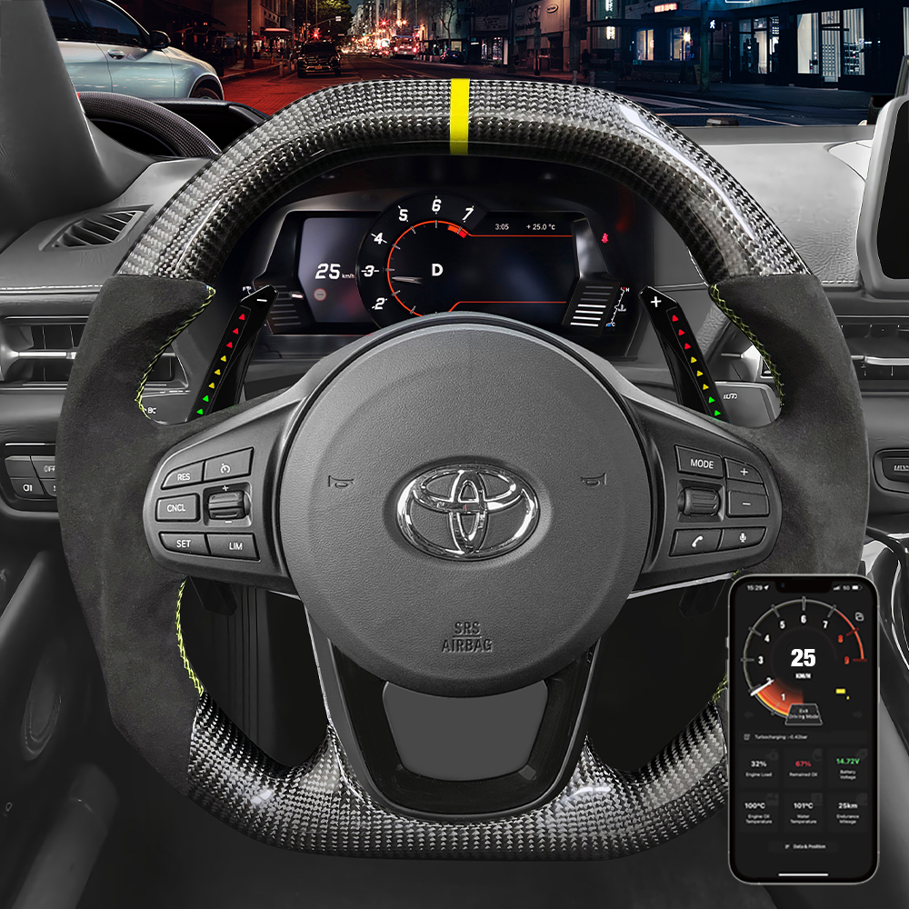 TDD Smart Paddle Shifter for toyota supra A90 MKV carbon fiber