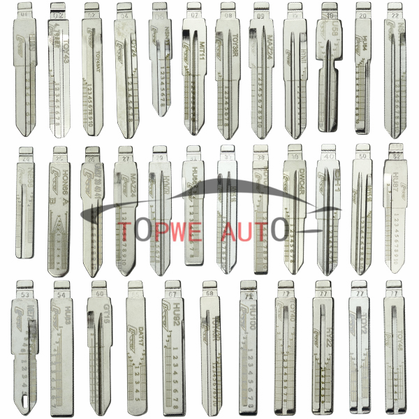 Xhorse/Keydiy flip blade set-2