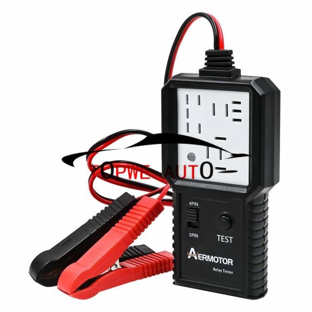 12V and 24V relay tester