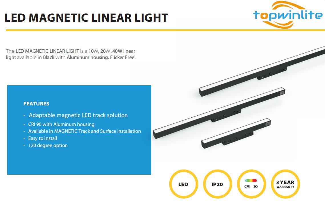 LED MAGNETIC LINEAR LIGHT