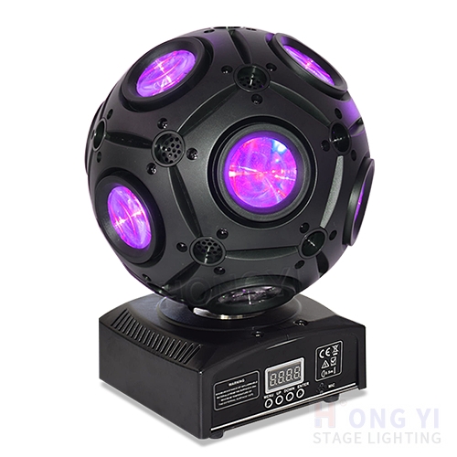 9X12W RGBW 4In1 Led Football Moving Head Light Lyre Beam Dj Disco Ball ...