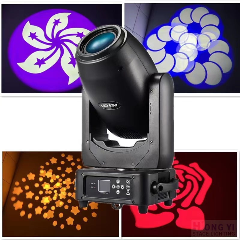 BSW Led 300w Beam Spot Wash Moving Head Spot Light Dmx Gobo Luces Stage ...