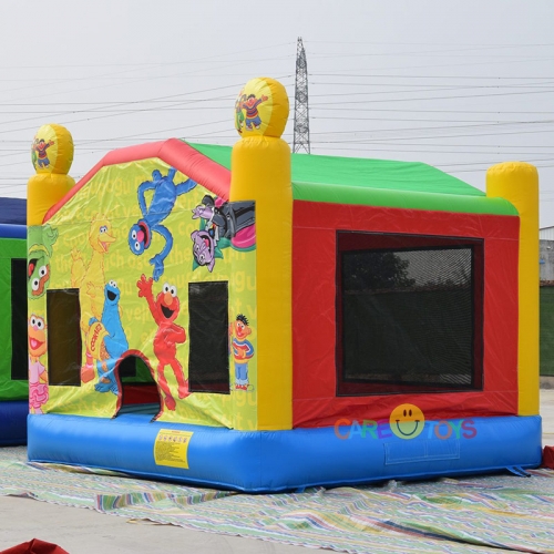 Sesame Street bounce house for sale China factory, manufactuer ...