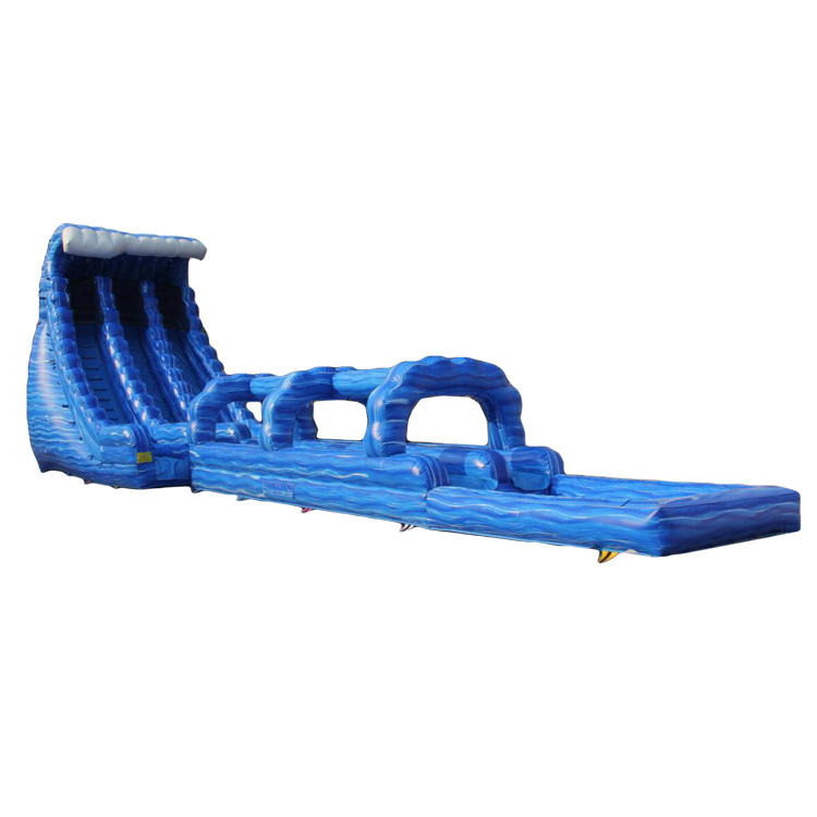 Blue Wave water inflatable slide for sale China factory, manufactuer ...