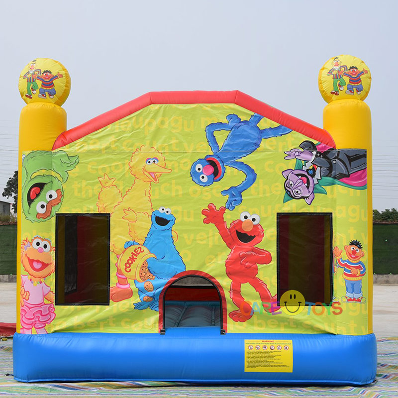 Sesame Street bounce house for sale China factory, manufactuer ...
