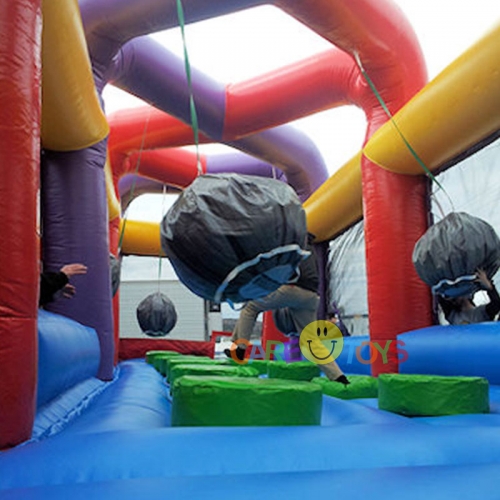 Cheap Inflatable Boulder Dash Game for sale China factory, manufactuer ...