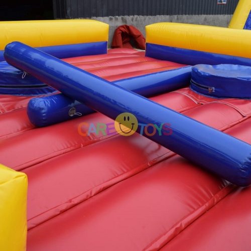 cheap 2 players Inflatable gladistor joust game for sale China factory ...