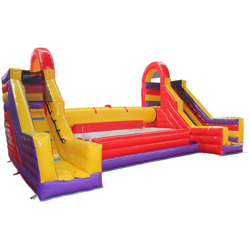 Cheap battle zone inflatable beam gladiator joust game for sale China ...