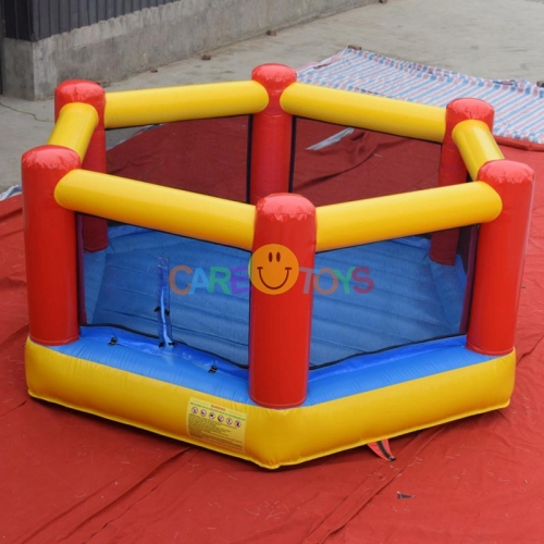 Cheap Hexagon Inflatable bouncer boxing ring for sale