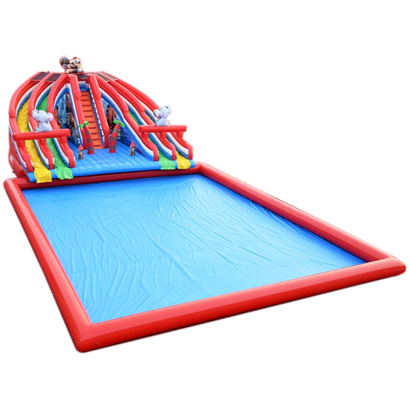 Ice Age Theme Large Inflatable Pool Water park for sale China factory ...