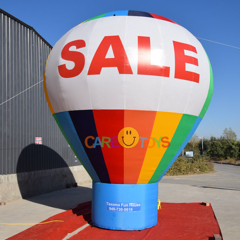 Cheap Custom inflatable hot air ground balloon for sale China factory ...
