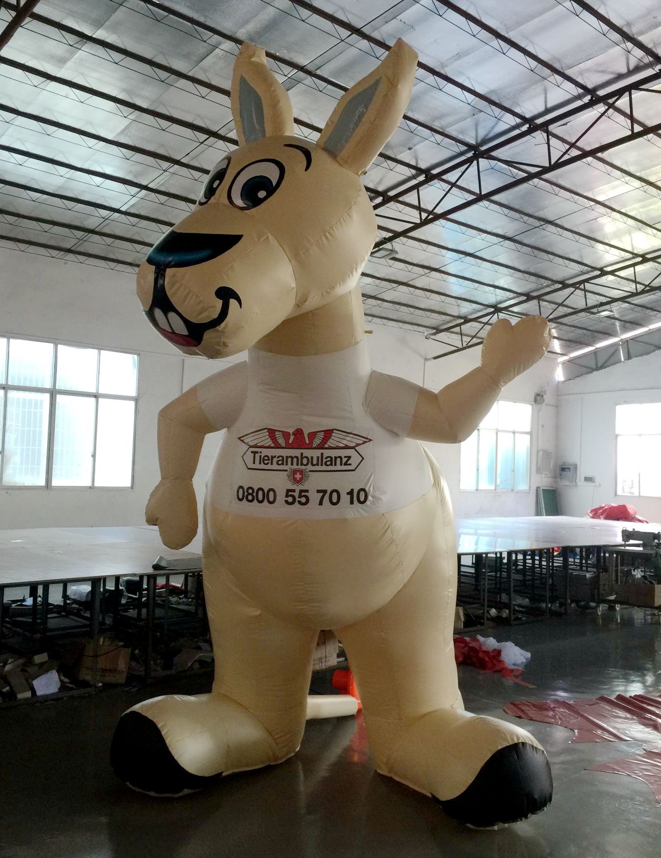Cheap Custom giant inflatable kangaroo balloon for sale China factory ...