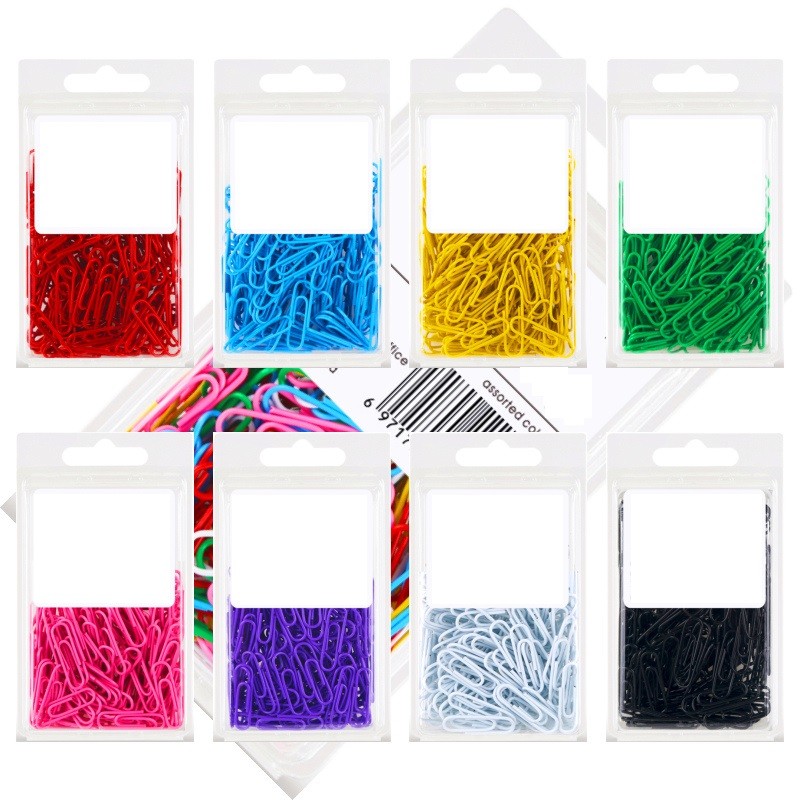 Plastic paper clips
