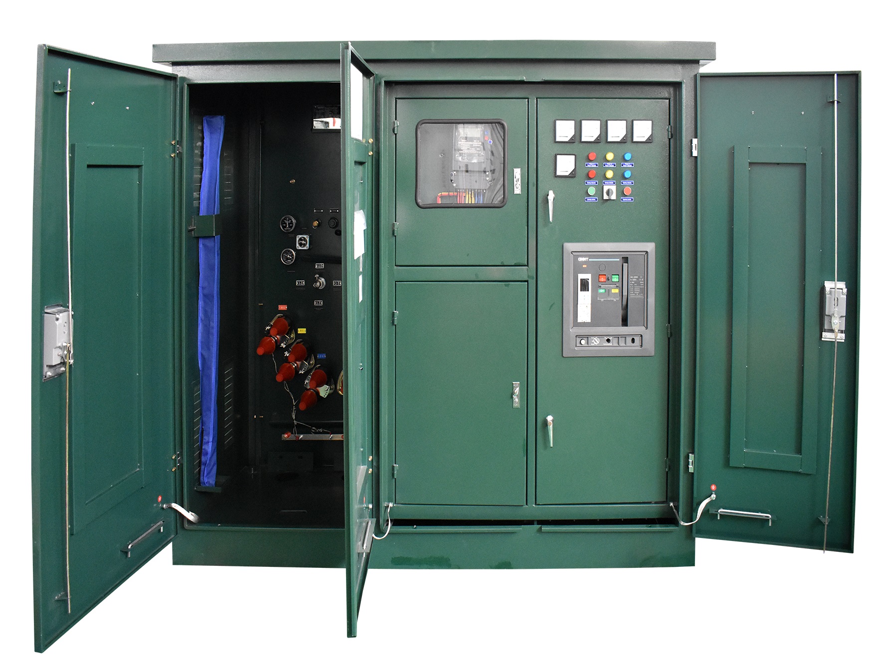 11KV Pad Mounted Transformer Economic type with plug in cable ...