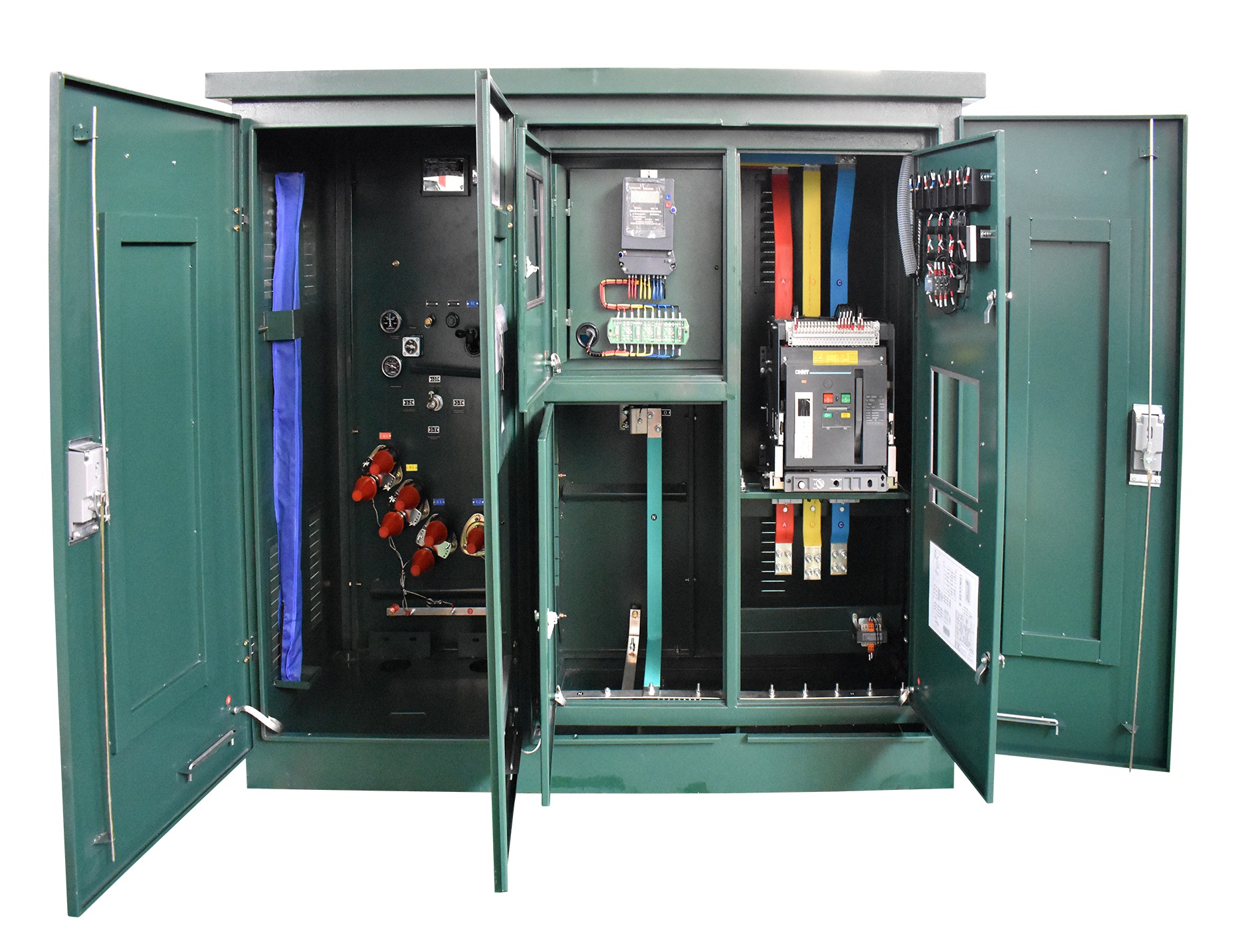 11KV Pad Mounted Transformer Economic type with plug in cable ...