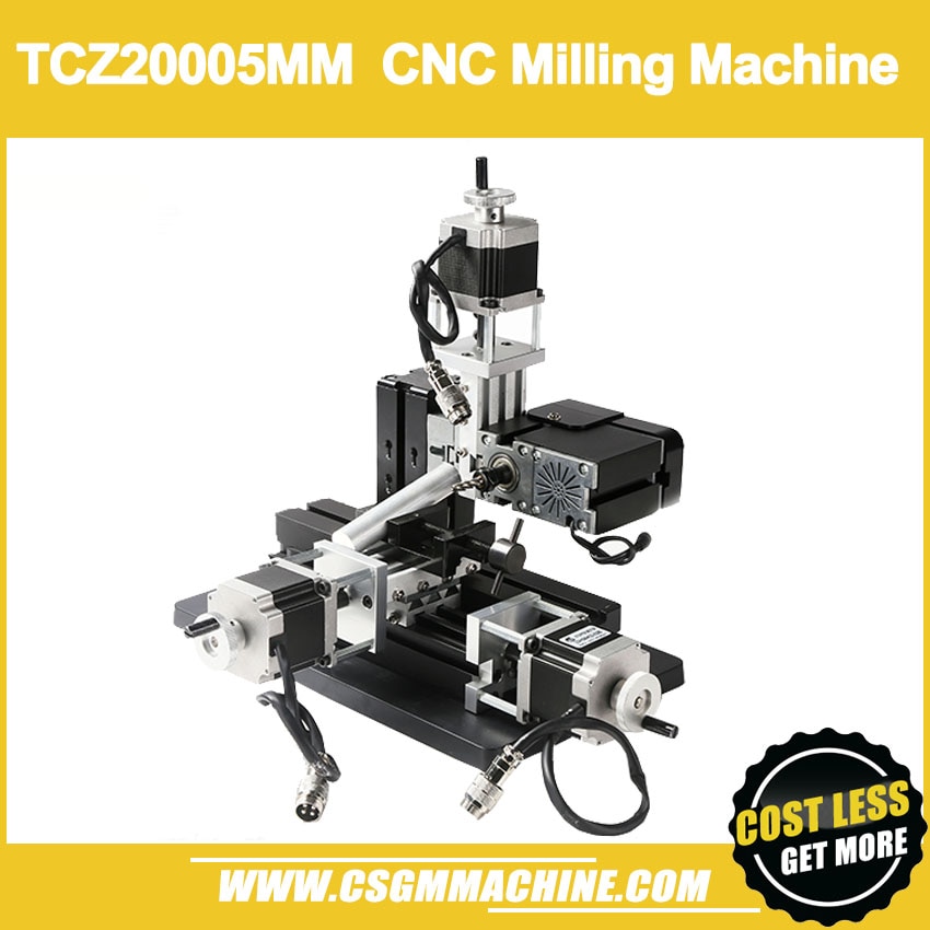 TCZ20005MM 60W Horizontal CNC Milling Machine/60W,12000rpm Big power ...