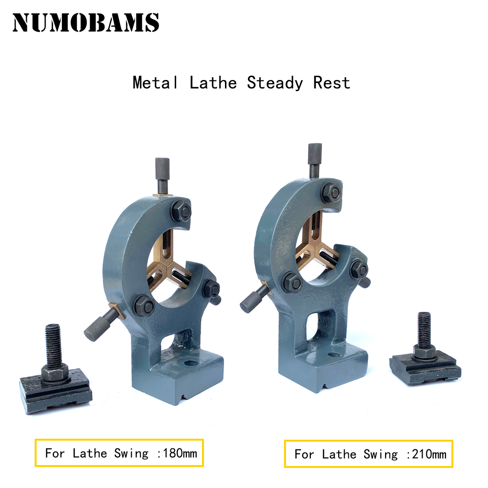 WM1821-S WM180V/WM210V Lathe Machine Steady Rest Metal Center Frame ...