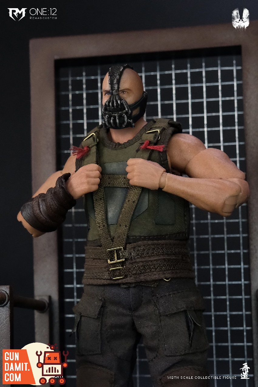 Custom Bane Costume Remad Custom 1/12 RM001C Destroyer Set Of 2 Deluxe