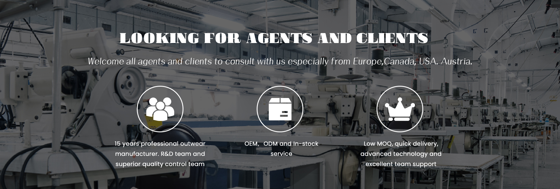 Garment manufacturer covering Women/Men/Kids Jackets Invidia-clothing.com