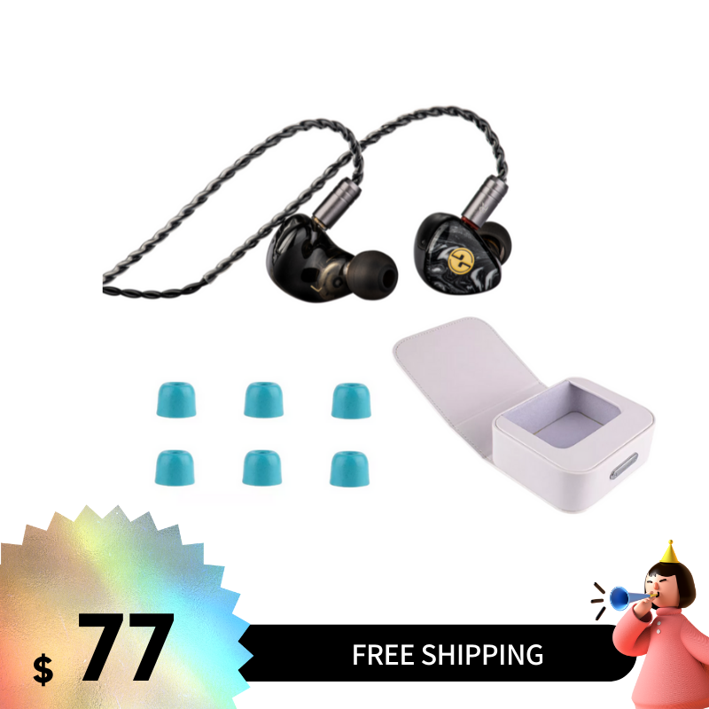 TINHIFI T3 PLUS 3D Printed HIFI In-Ear Earphones with Hand-Painted ...