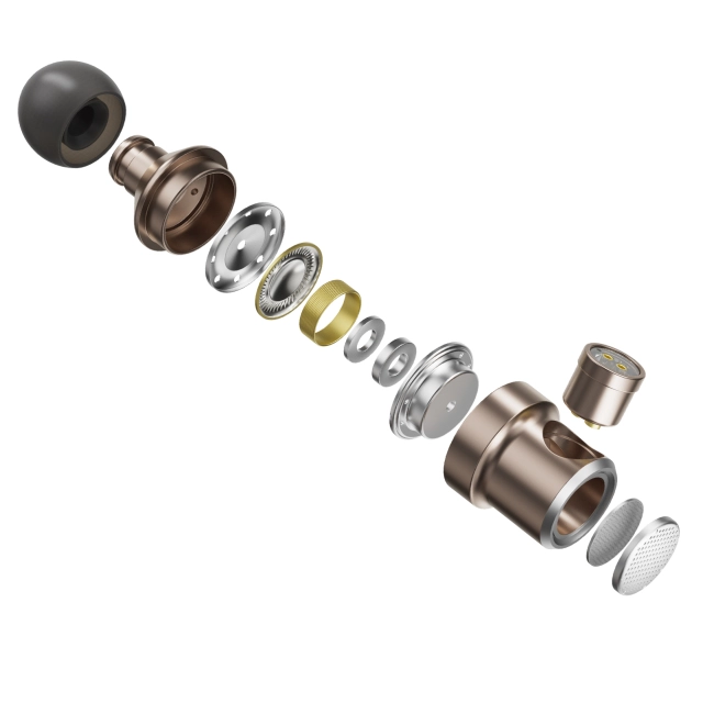 TINHIFI C0 PU+titanium composite diaphragm in ear monitor