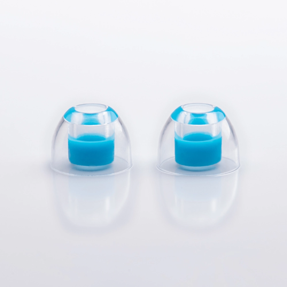 TINHIFI Liquid Silicone Ear Tips, 3 Pairs Soft Transparent Replacement ...