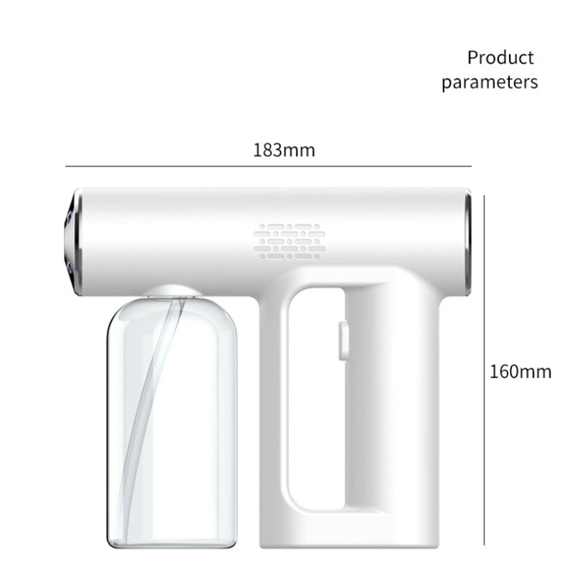 Outdoor Blue Light Wireless Nano Sprayer Atomizer Fogger Disinfection ...