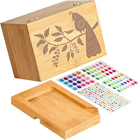 Bamboo Box with Combination Lock Decorative box for Home Locking ...