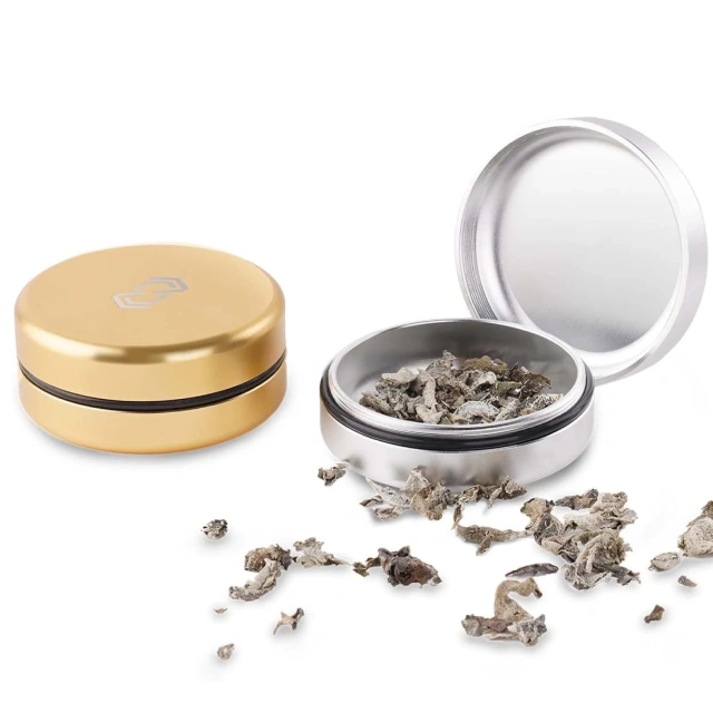 OZCHIN Set of 2 Aluminum Storage Containers Thin & Portable Airtight ...