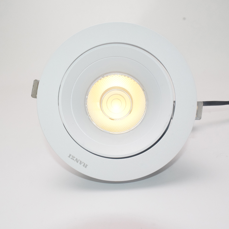 CE Certificated Aluminum 36 Degree Beam Angle 4000K Flicker Free COB ...