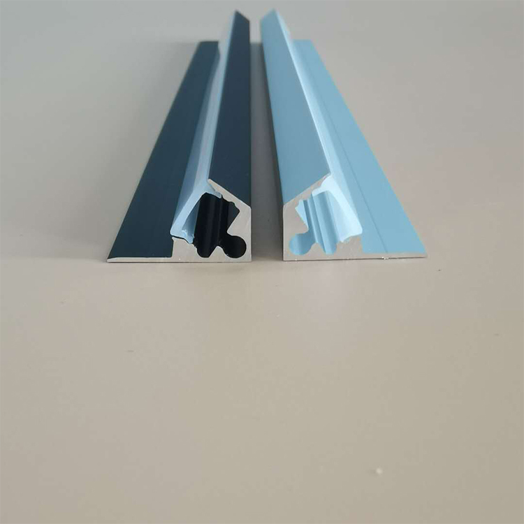 Wall Recessed Decoration Lighting L Shape Aluminum LED Profile For LED ...