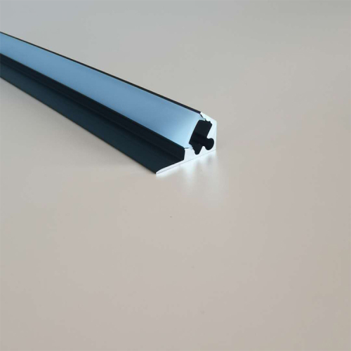 Wall Recessed Decoration Lighting L Shape Aluminum LED Profile For LED ...