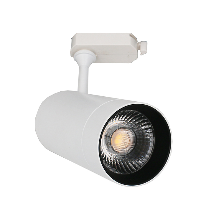 Indoor Commercial Spot Lighting Track Rail System Aluminum LED Track ...