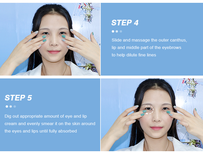 China manufacturer Ridoki Gold Roller for Eyes Skin Tightening Anti ...