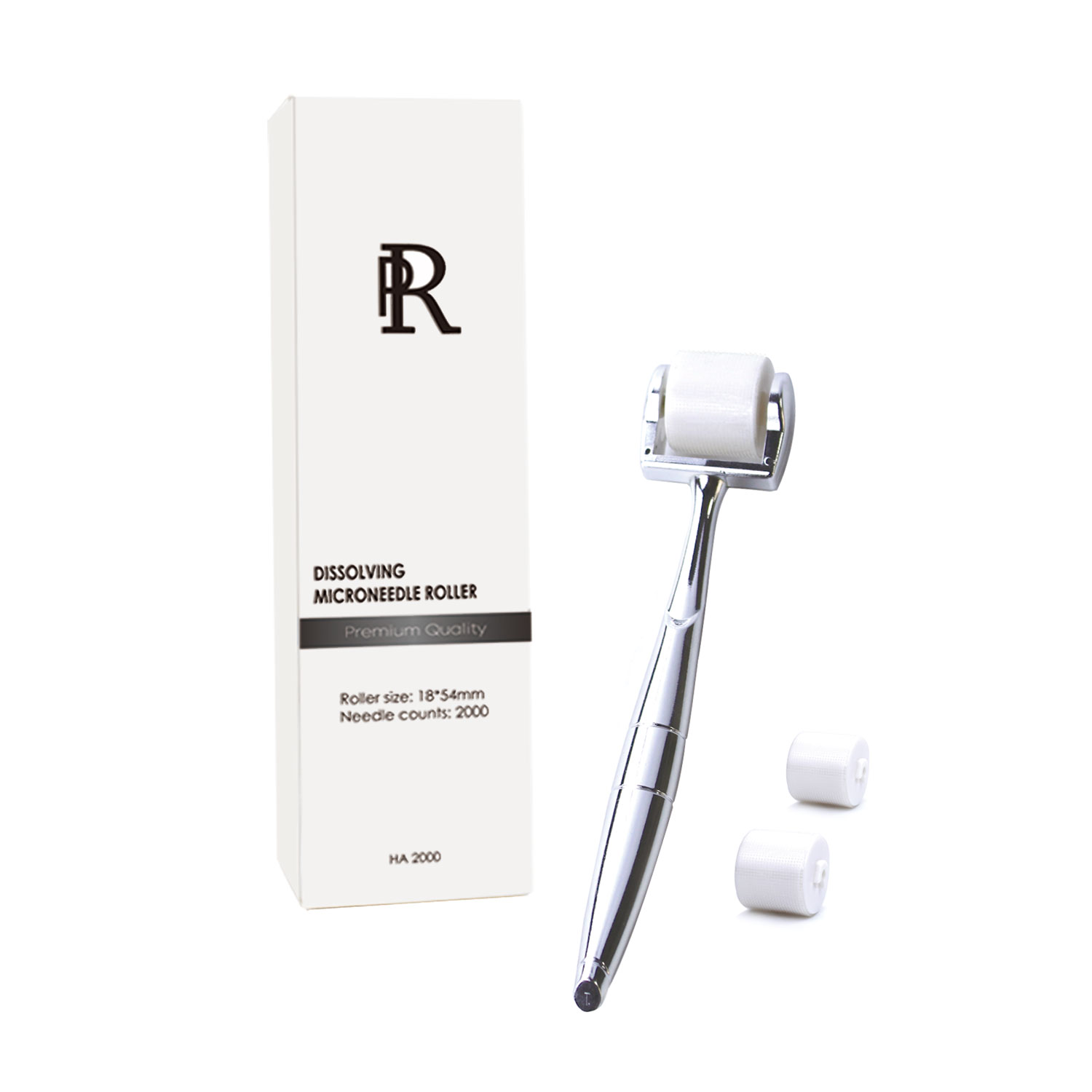 Innovative Microneedling Roller Dissolving Hyaluronic Acid Microneedle ...