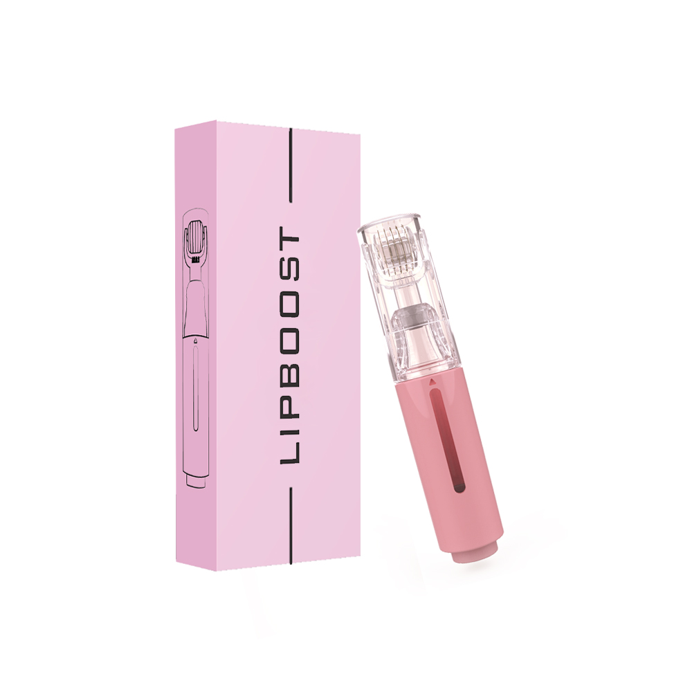 LIPBOOST Pink Lip Plumber Derma Roller Microneedling Micro Infusion ...