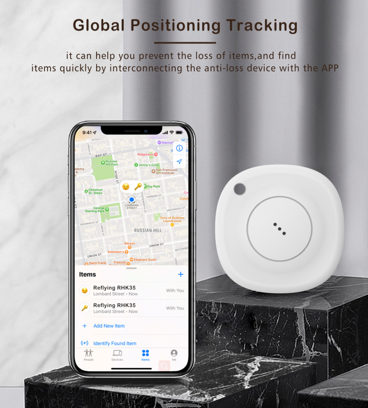Apple Find My Tag Tracking Device Anti-lost Location Finder Keys ...