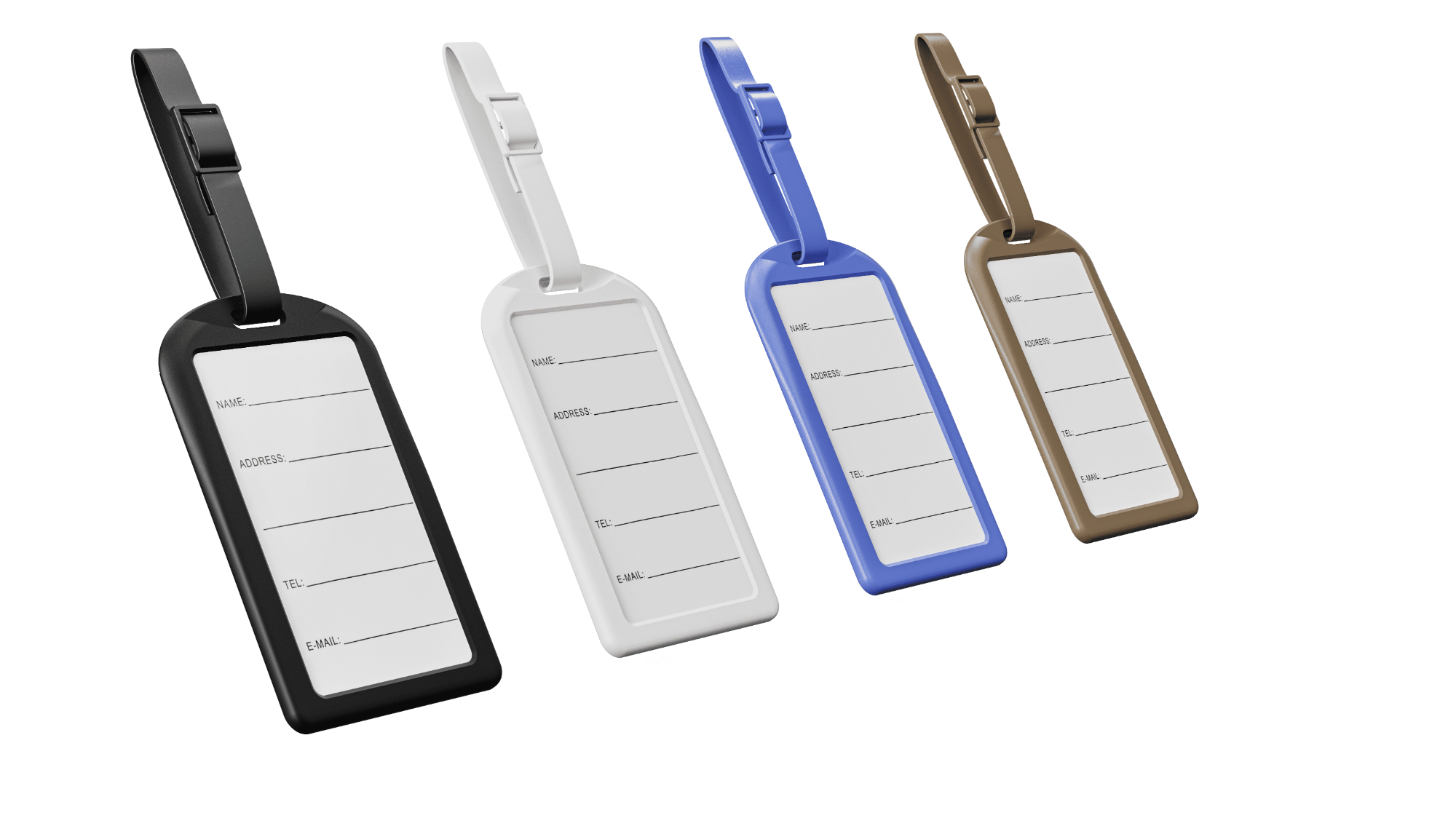 Luggage Tags Suitcase TrackerTravel Bag ID Identifier Apple/Google New ...