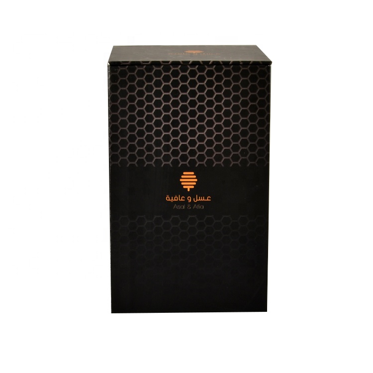 Customized Design Luxury Honey packaging box for glass bottle Cardboard ...