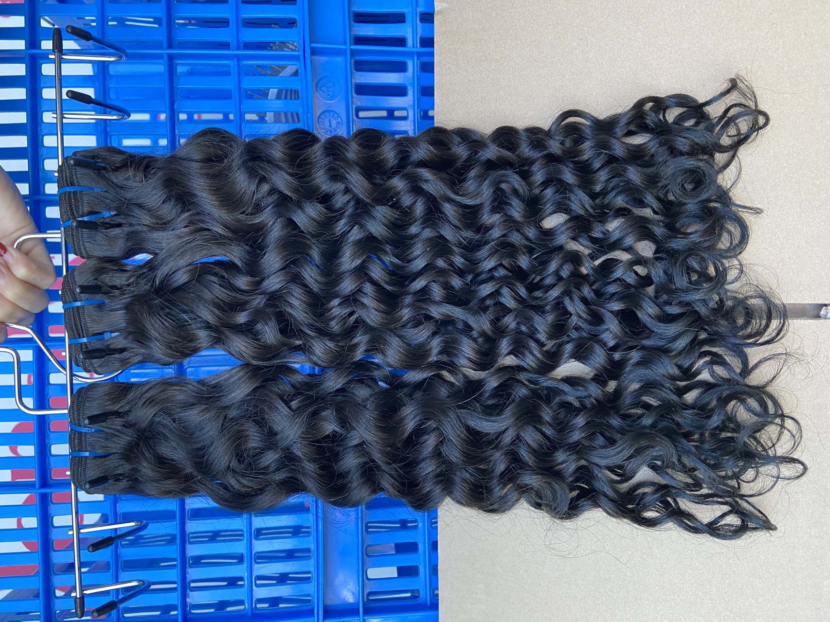Donor Hairs Mink Hair A Water Wave Virgin Hair Bundles