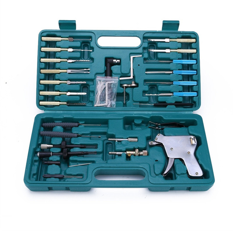 Lock Pick Gun Set Locksmith Tools Lock Picking Case Unlocking Tools ...