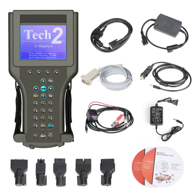 GM Tech2 Tech 2 GM Diagnostic Scanner with CANDI interface and TIS2000 ...