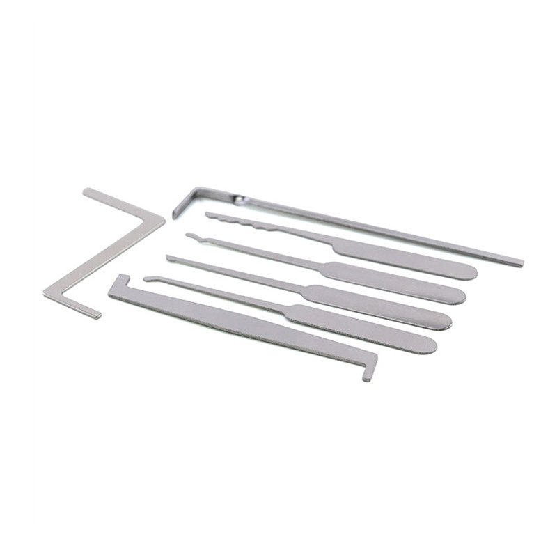 Credit Card Lock Pick Set 8pcs Portable Lock Pick Tool Kit for Locksmith