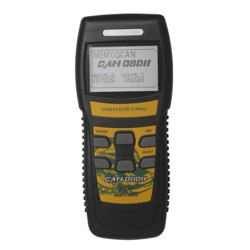 U581 OBD Scanner CAN BUS OBD2 Memo Scanner Car Engine Diagnostic Scan Tool