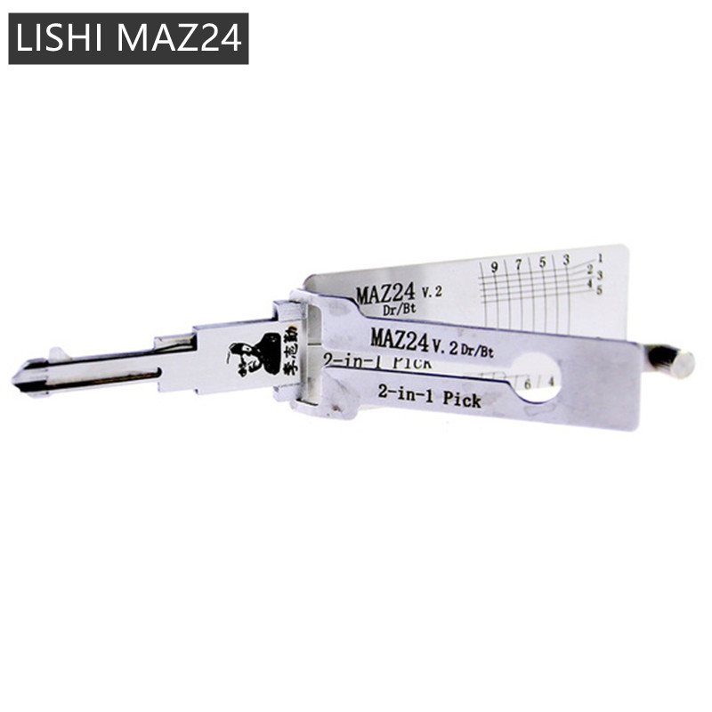 LISHI MAZ24 2 in 1 Auto lock Pick and Decoder Auto Lock Pick Set Auto ...