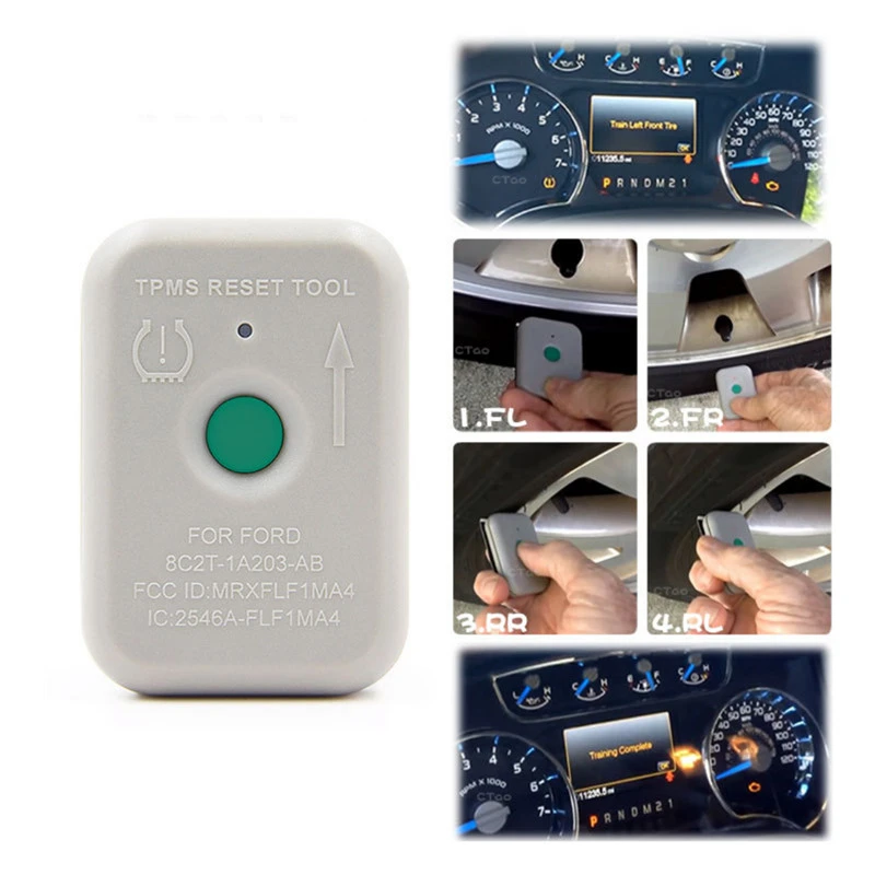 Ford TPMS 19 TPMS Relearn Tool Tire Pressure Monitoring Sensor Training ...